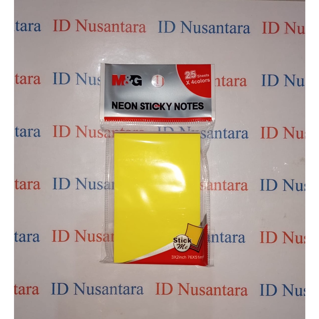 Jual Memo Stick / Sticky Note / Kertas Memo Warna Warni 3x2 Inch ...