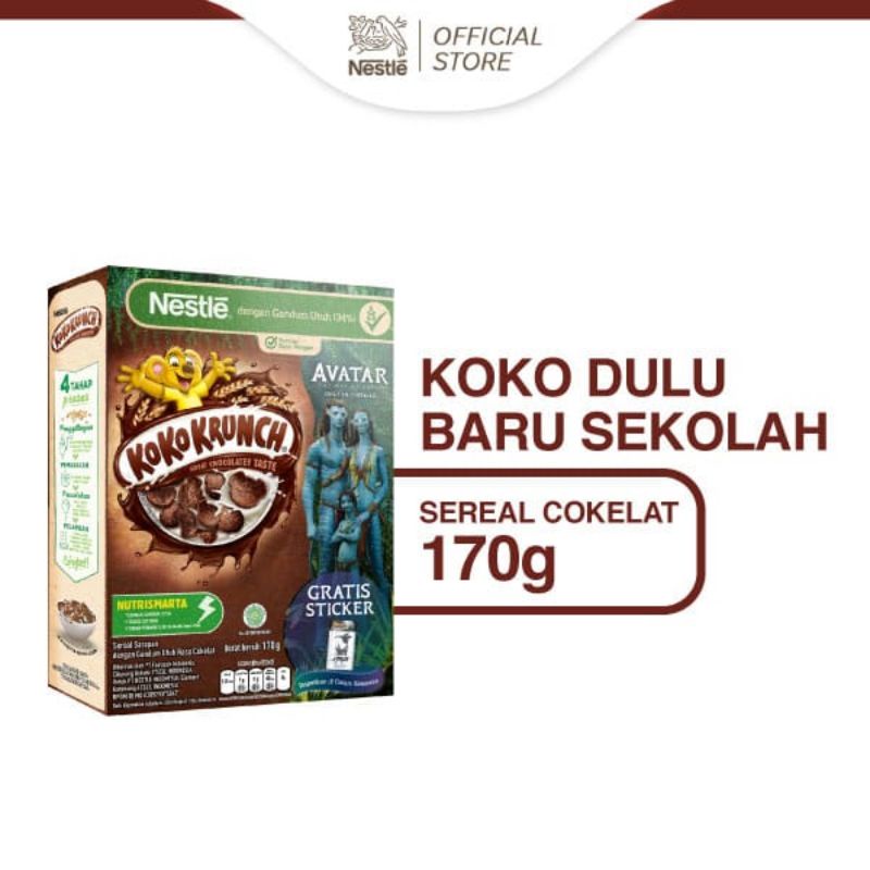 Jual AVATAR NESTLE KOKO KRUNCH SARAPAN SEREAL COKLAT 170g KOKO CRUNCH ...