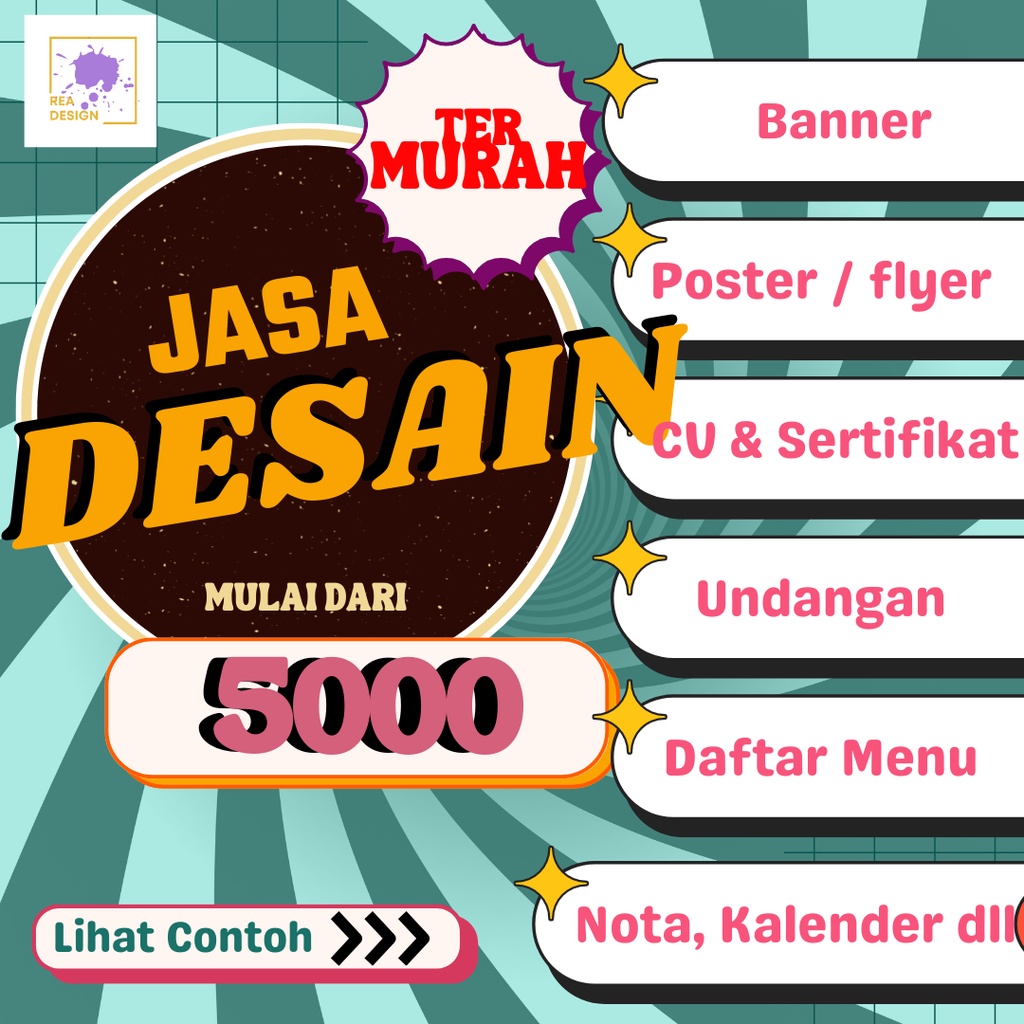 Jual Jasa Desain Banner/ Jasa Desain Poster, Flyer, Brosur/ Jasa Desain ...