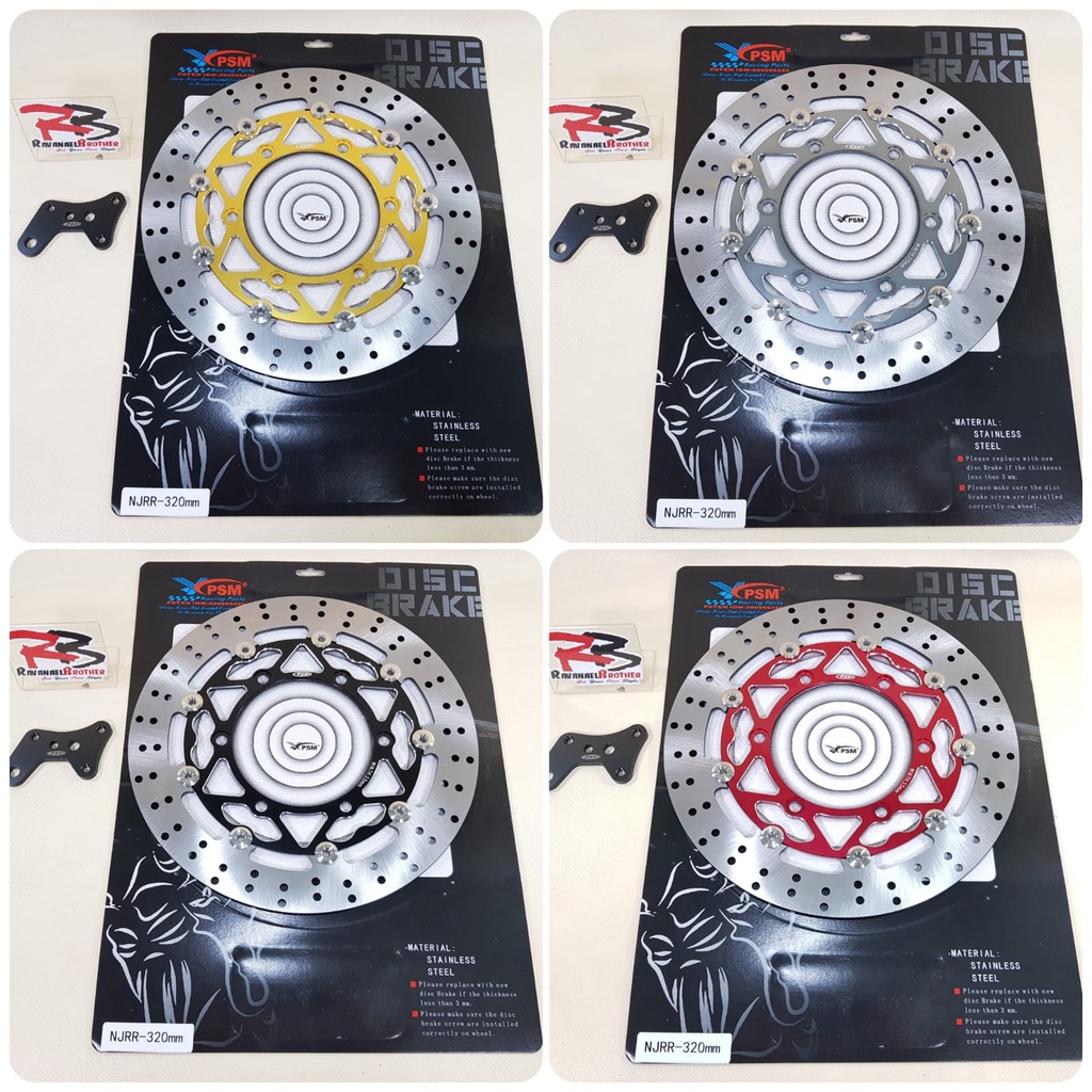 Jual Piringan Cakram Disc Brake PSM Dualtone Ninja 150 RR N 150 RR KRR ...