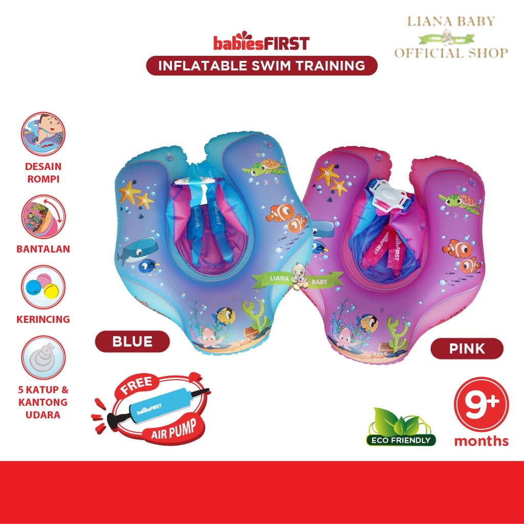 Jual SWIM69 BAN RENANG BABIESFIRST INFLATABLE SWIM TRAINING PELAMPUNG BAYI BF302 | Shopee Indonesia