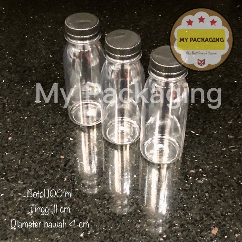 Jual Botol Plastik Jelly 60 100 120 ml / zam zam 60ml 100ml 120ml | Shopee Indonesia