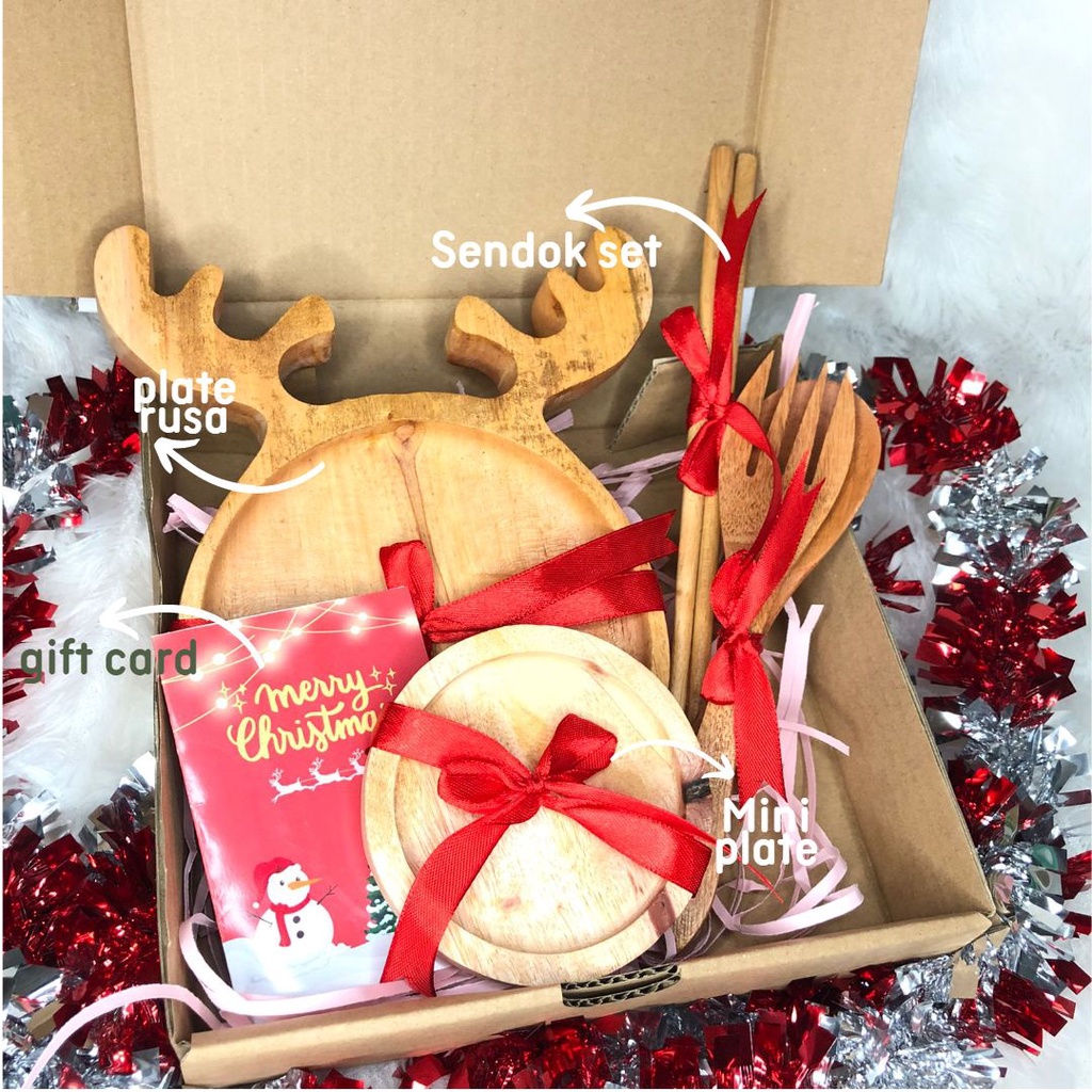 Jual Hampers natal kado natal hadiah bingkisan gift box hampersbox kayu ...
