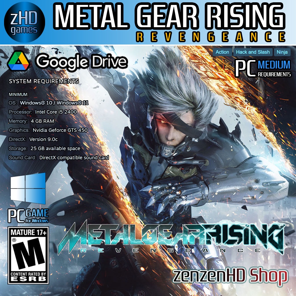 Jual METAL GEAR RISING - REVENGEANCE | PC Games | Shopee Indonesia