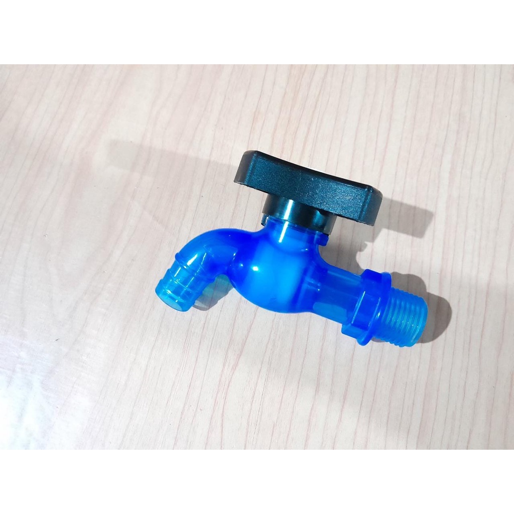 Jual SAS Kran Pvc 1/2" inch Mahkota Segitiga Kran Air Transparan Kran ...