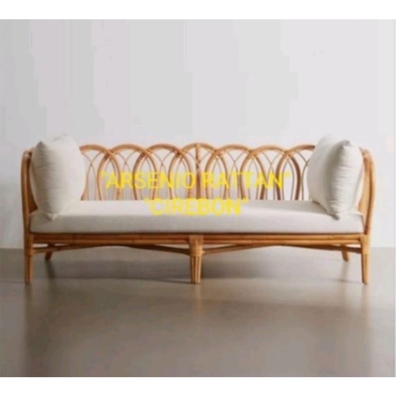Jual Paket Pesanan 3 Pcs Sofa Rotan Dan 1 Meja Rotan Dan 1 Kursi Rotan ...