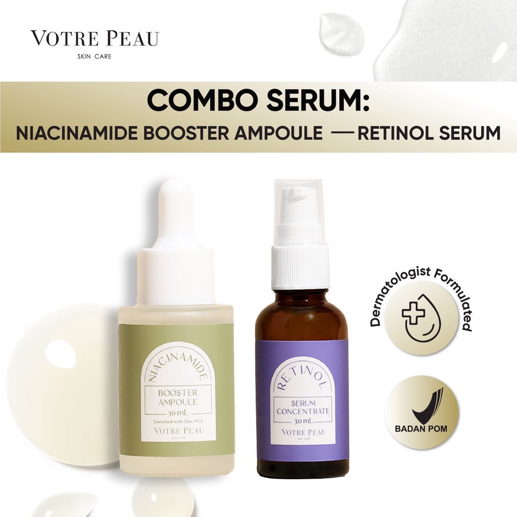 Jual Votre Peau Combo Serum : Niacinamide Booster Ampoule & Serum ...