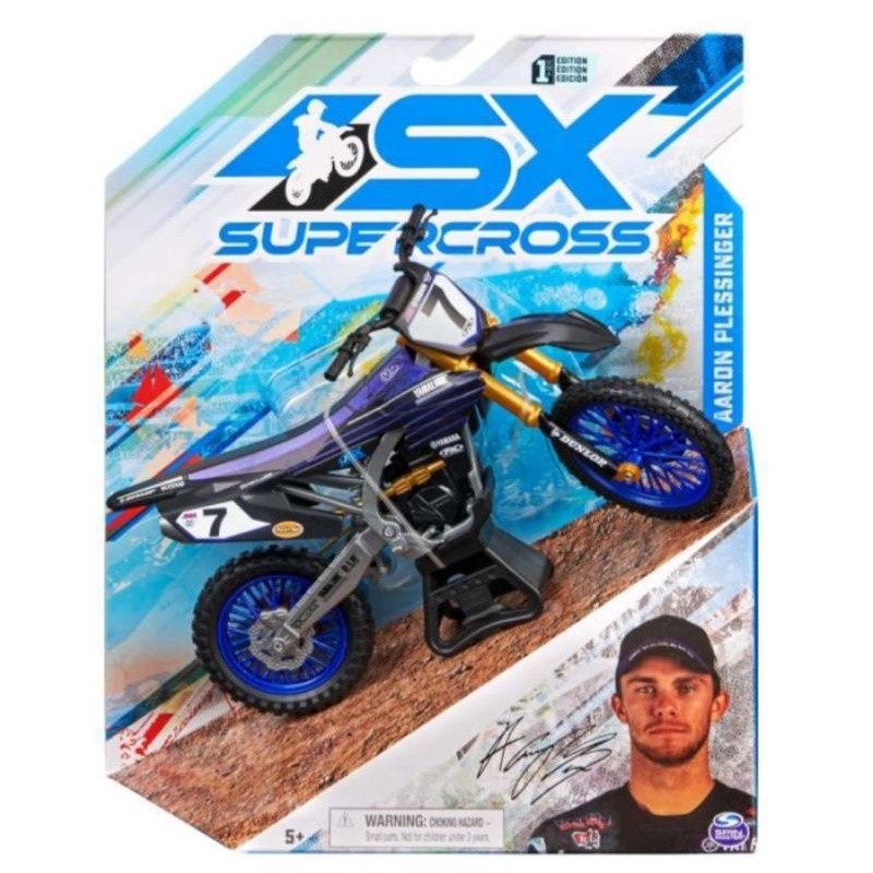 Jual SX Supercross Aaron Plessinger No. 7 1:10 Scale DieCast Spin ...