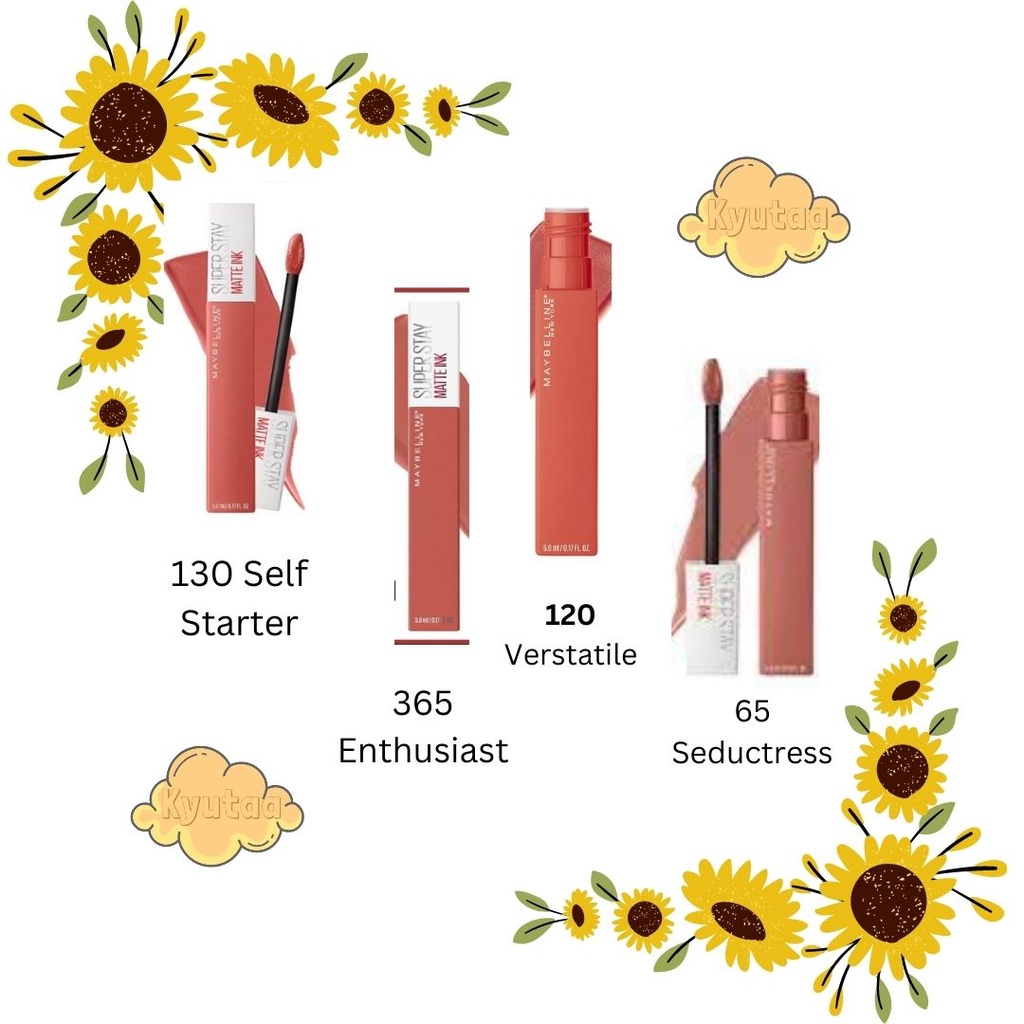 Jual Maybelline Superstay Matte Ink 210 65 365 130 Self Sarter ...