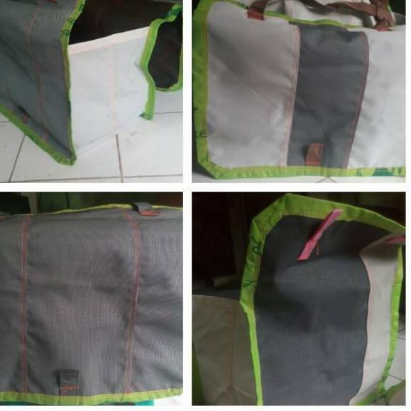 Jual Terbaik..!! tas motor nilon tas kurir/obrok/keranjang motor ...