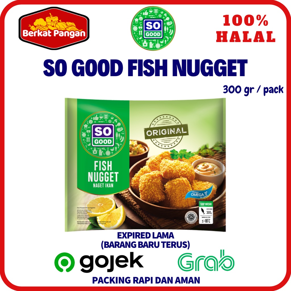 Jual So Good Fish Nugget 300 gr | Shopee Indonesia