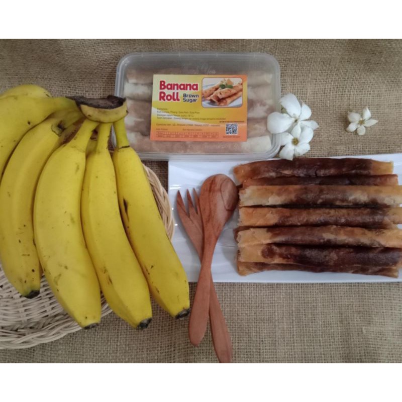 Jual Durian Goreng Lumer/Pisang Coklat Lumer/Banana Roll (brown sugar ...