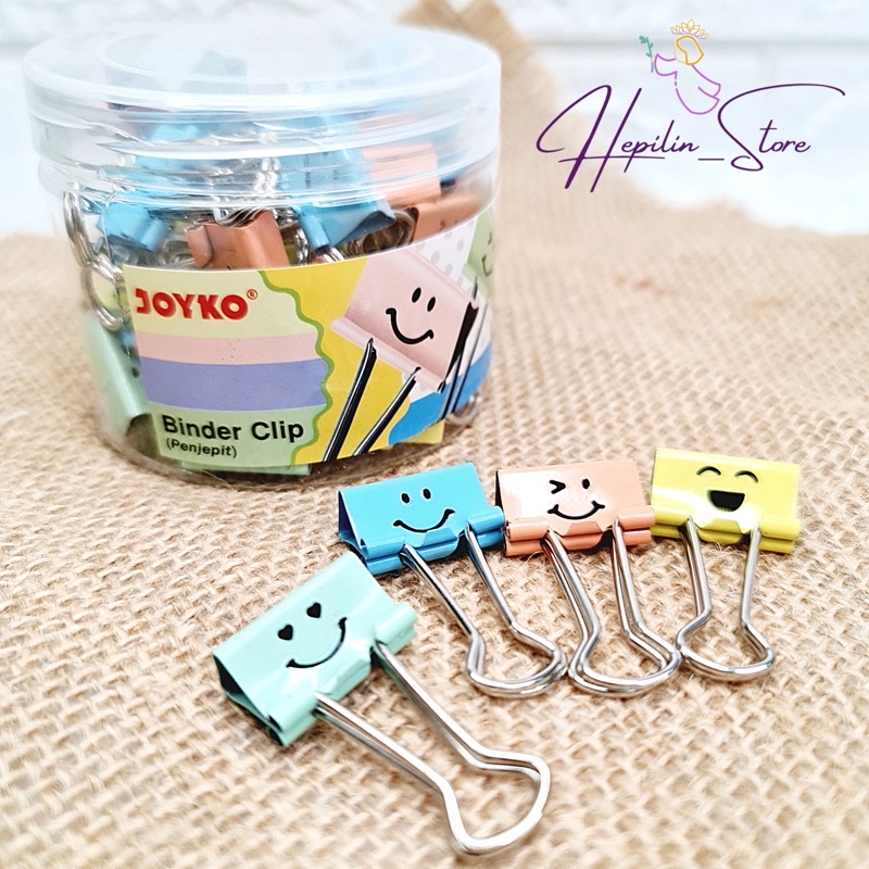 Jual Binder Clip Kecil Joyko 1 Pack isi 40 Biji | Shopee Indonesia