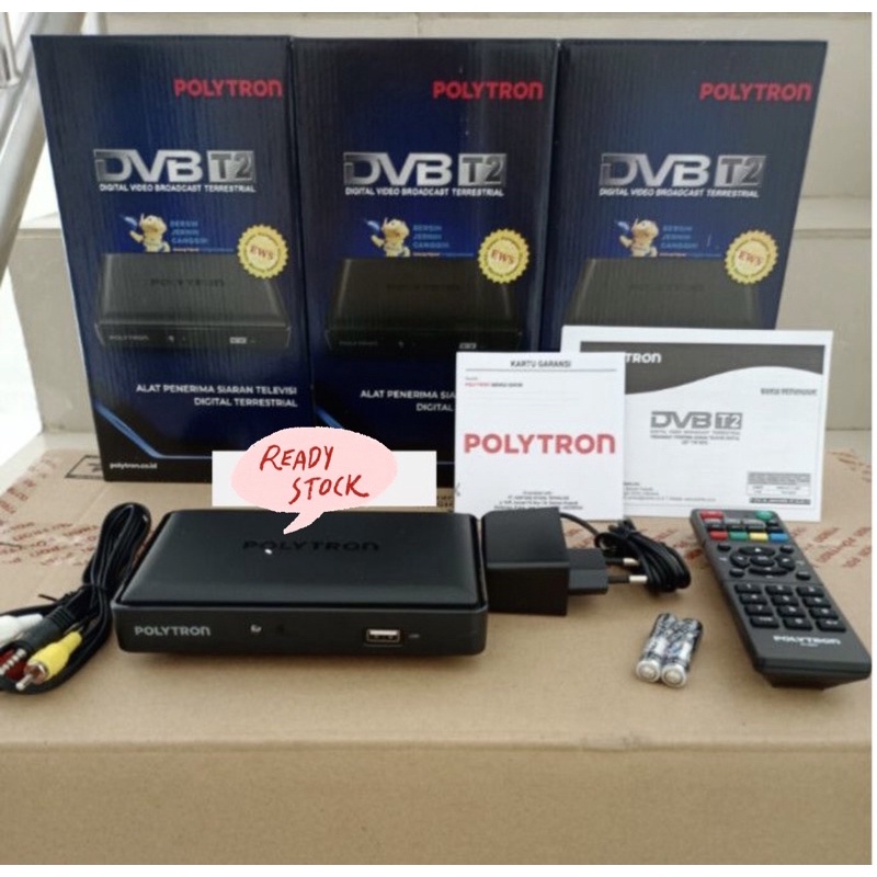 Jual SET TOP BOX Polytron DVB PDV 620 T2 (STB POLYTRON NEW SERIES) ALATPENDUKUNG CHANEL DIGITAL ...