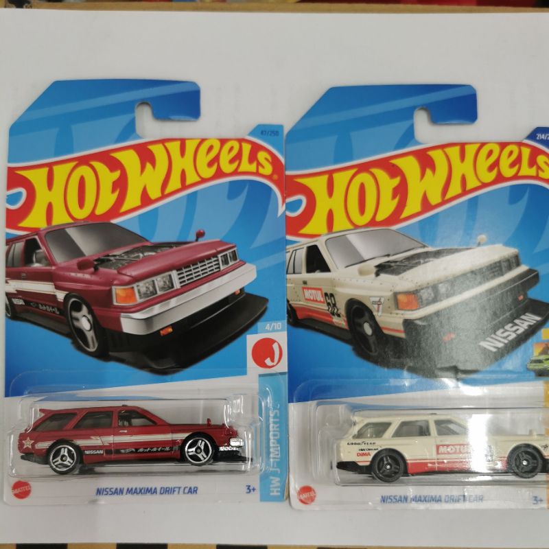 Jual Hot Wheels M22 B23 Nissan Maxima Drift wagon motul 2022 Putih ...