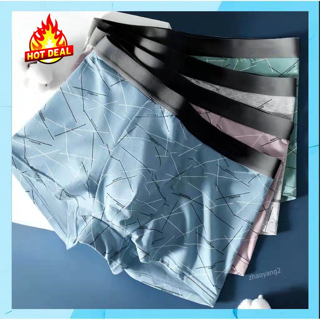 Jual HD - Celana Dalam Pria [1pcs/Satuan] Boxer Dewasa Motif Bexer BX ...