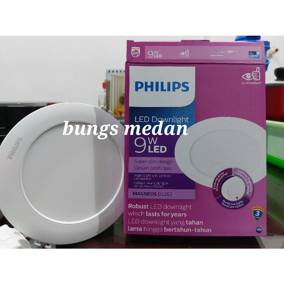 Jual LAMPU LED PHILIPS Magneos DL262 9W 9 W 9WATT 9 WAT DOWNLIGHT PANEL | Shopee Indonesia