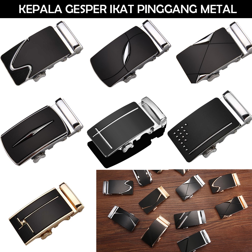 Jual Kepala Gesper Ikat Pinggang Metal Belt Buckles Head Belt Kepala ...