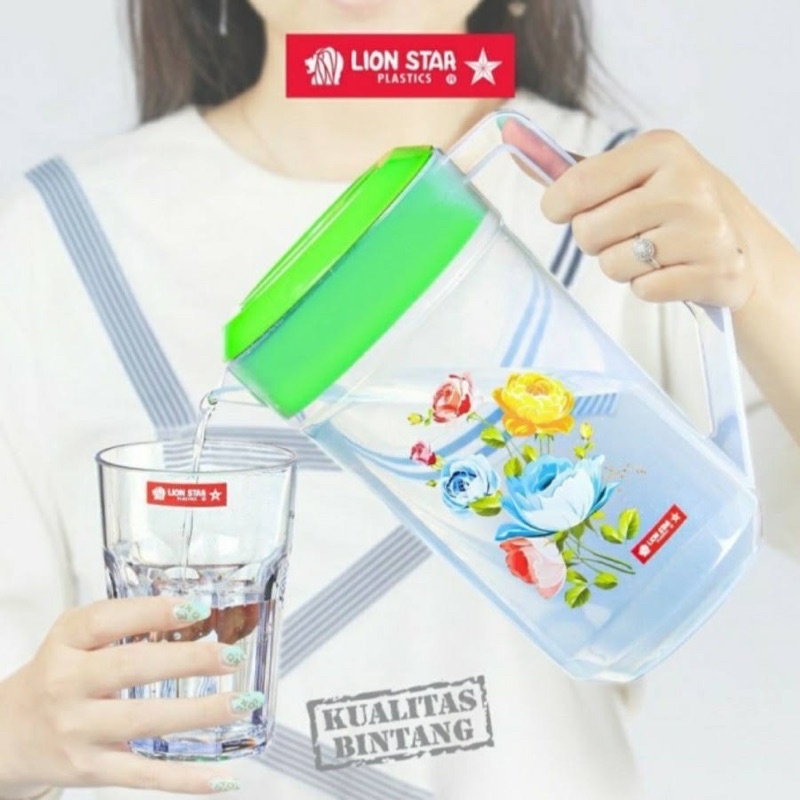 Jual Lion Star Water Jug 2.1 Liter Eskan Plastik | Shopee Indonesia