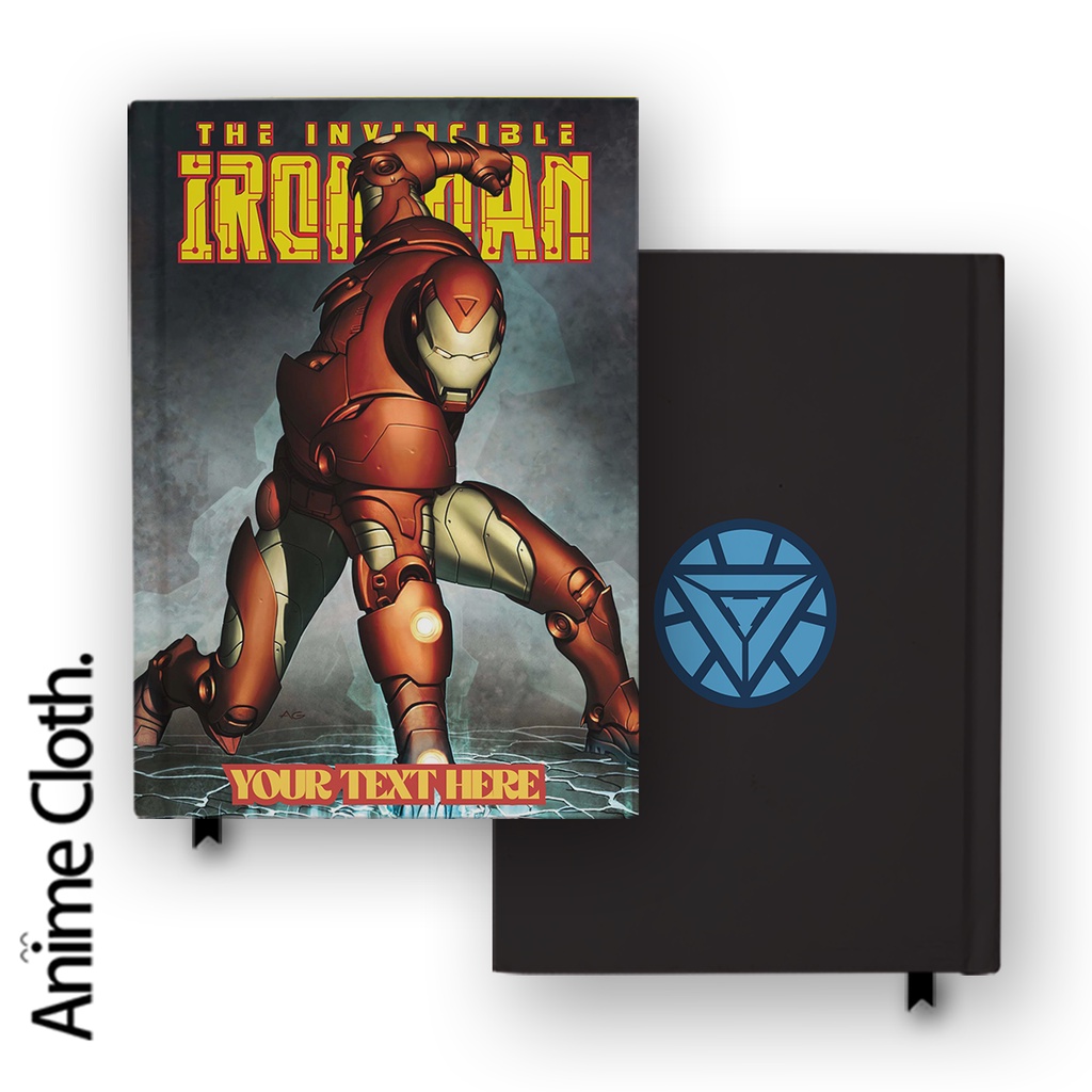 Jual Notebook Buku Iron Man 1 Tony Stark Comic Pose Marvel Superhero ...