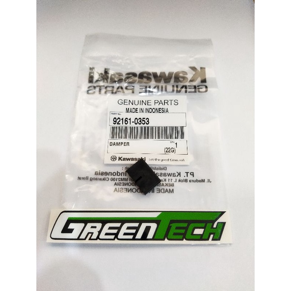 Jual KARET DAMPER COVERTANK NINJA 150 R ORIGINAL KAWASAKI | Shopee ...