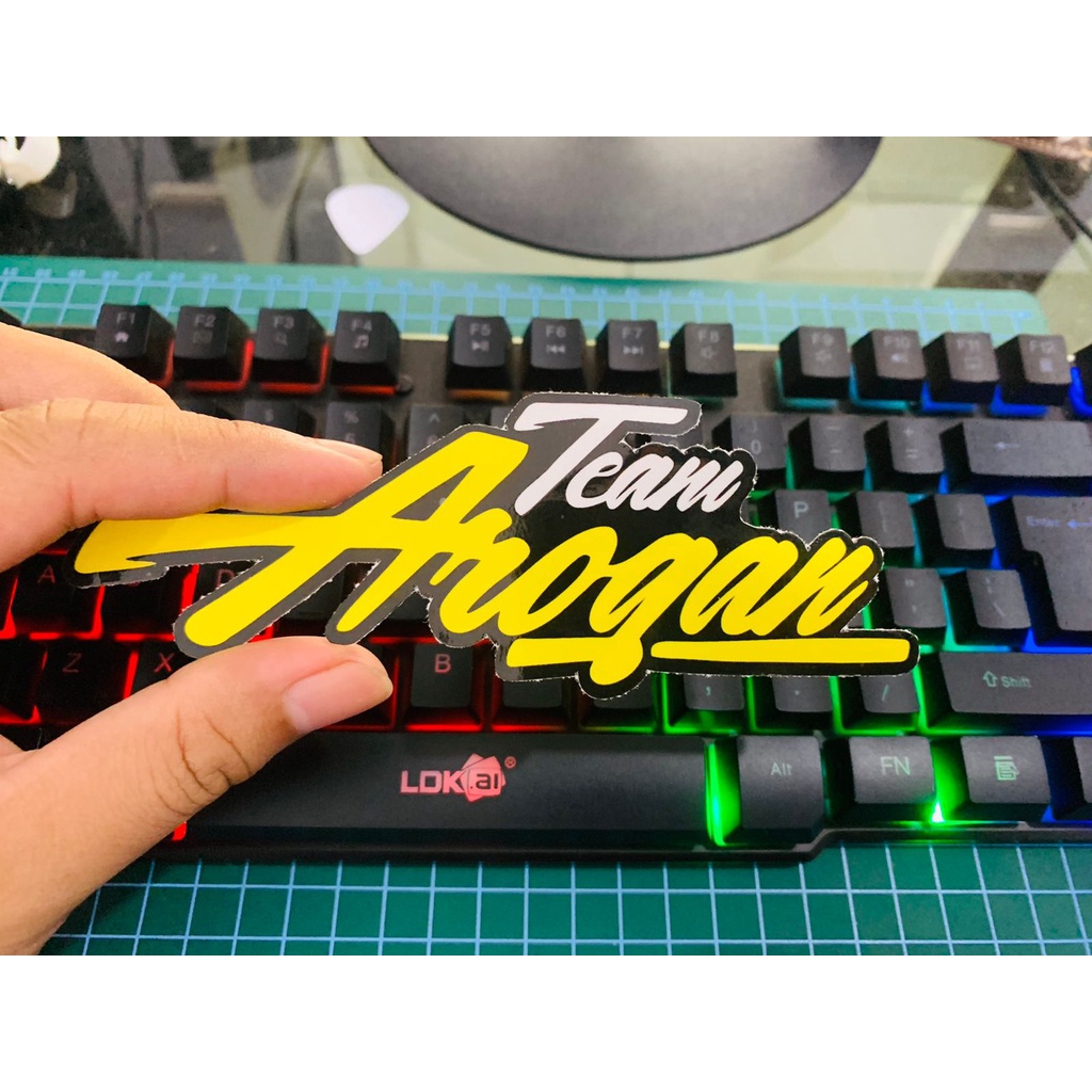 Jual STIKER TEAM AROGAN PRINTING | Shopee Indonesia