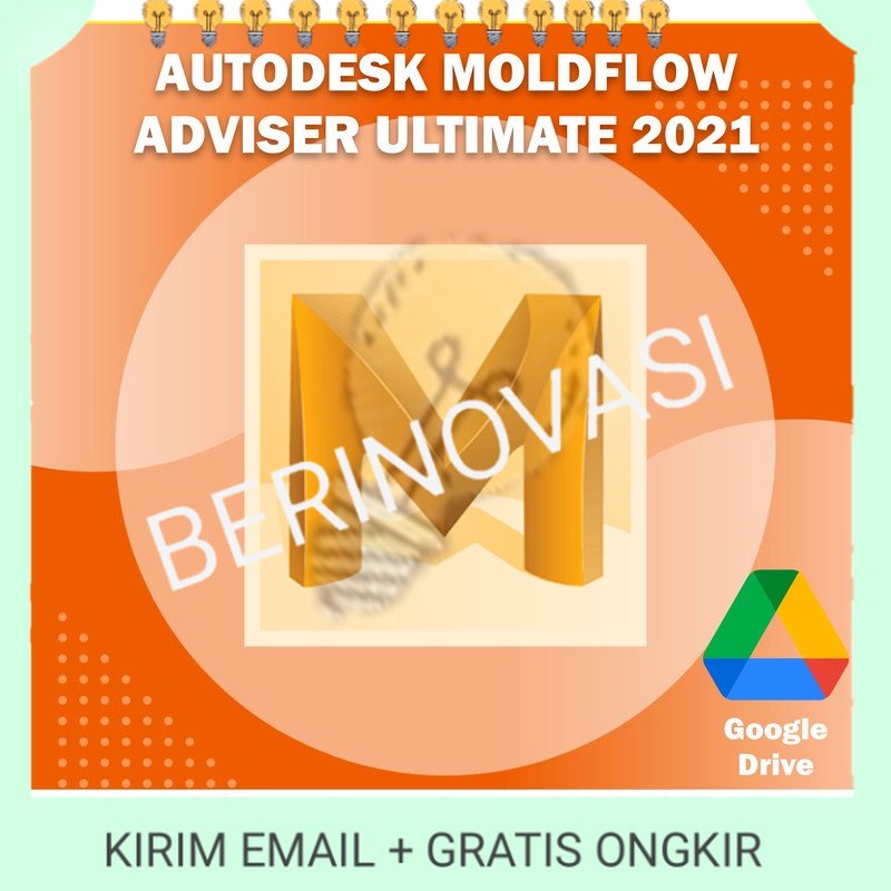 Jual [GARANSI] Autodesk Moldflow Adviser Ultimate 2021.2 / Insight / Synergy 2021.1 x64 Versi ...