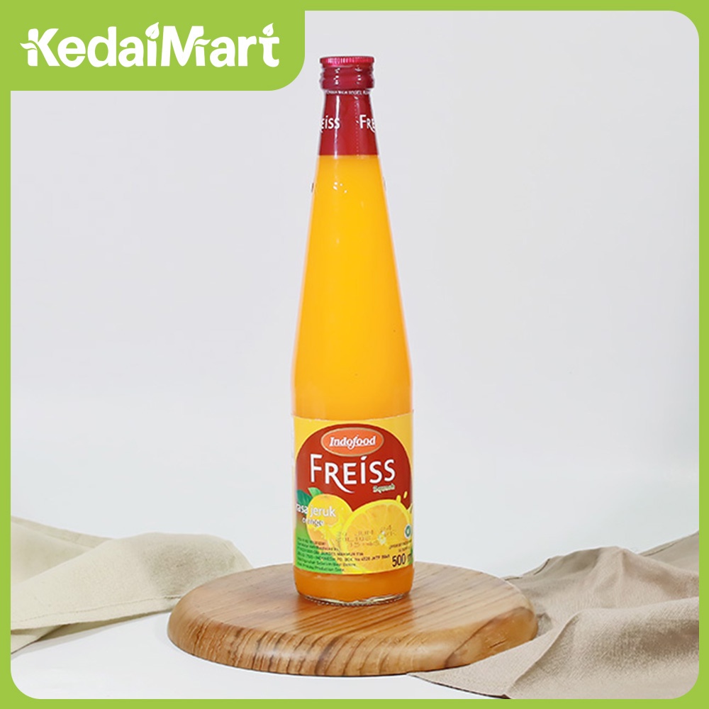 Jual Indofood Freiss Squash Jeruk Botol 500 ml | Shopee Indonesia