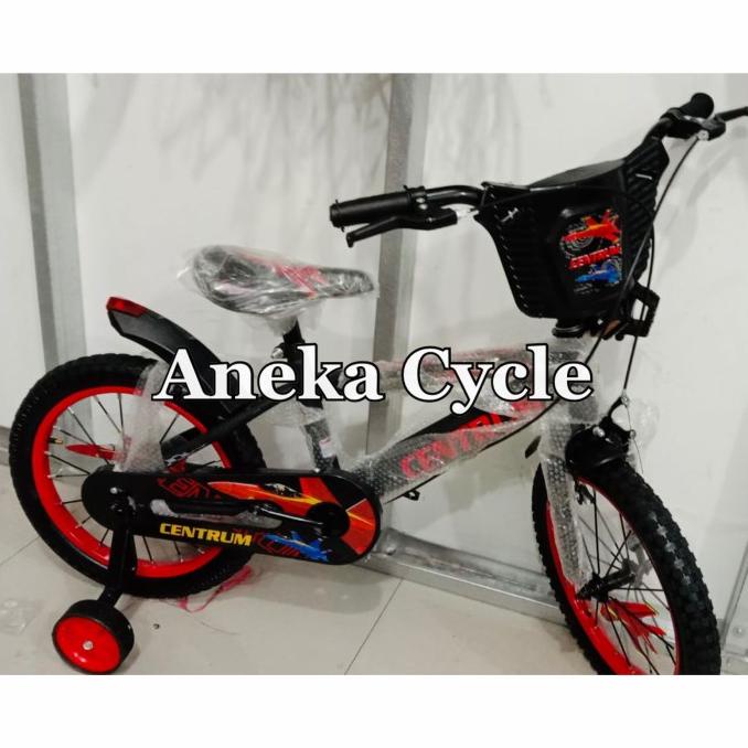 Jual Sepeda Anak Roda Empat Cowok Bmx Centrum 16 Inch #Original ...