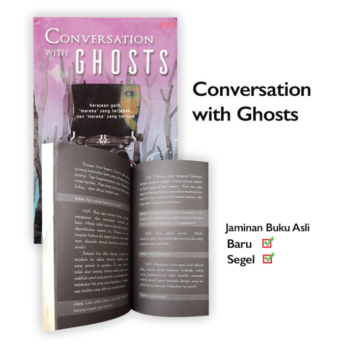 Jual Buku Conversation Ghosts Citra Prima Cerita Horor Misteri | Shopee ...