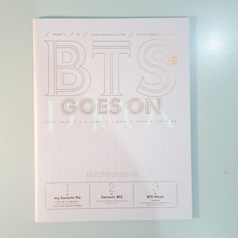 Jual OFFICIAL BTS DICON MAGAZINE 2021 BTS MAJALAH DICON 2021 BTS DICON ...