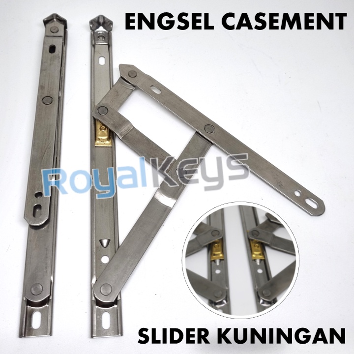 Jual Engsel Casement Stainless Steel 430 24" Inch BR Friction Stay ...