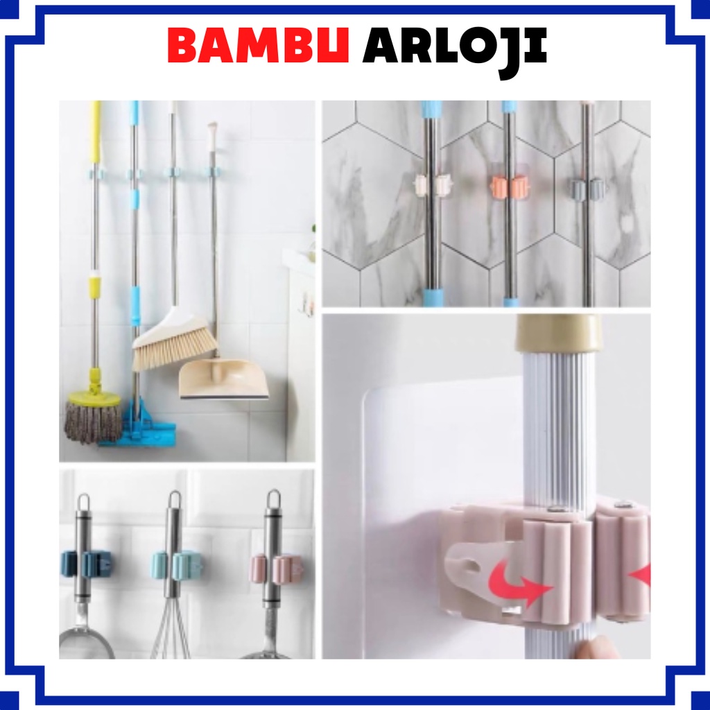 Jual BAJ GANTUNGAN SAPU DAN PEL MOP SUCTION HANGER GANTUNGAN HOOK ...