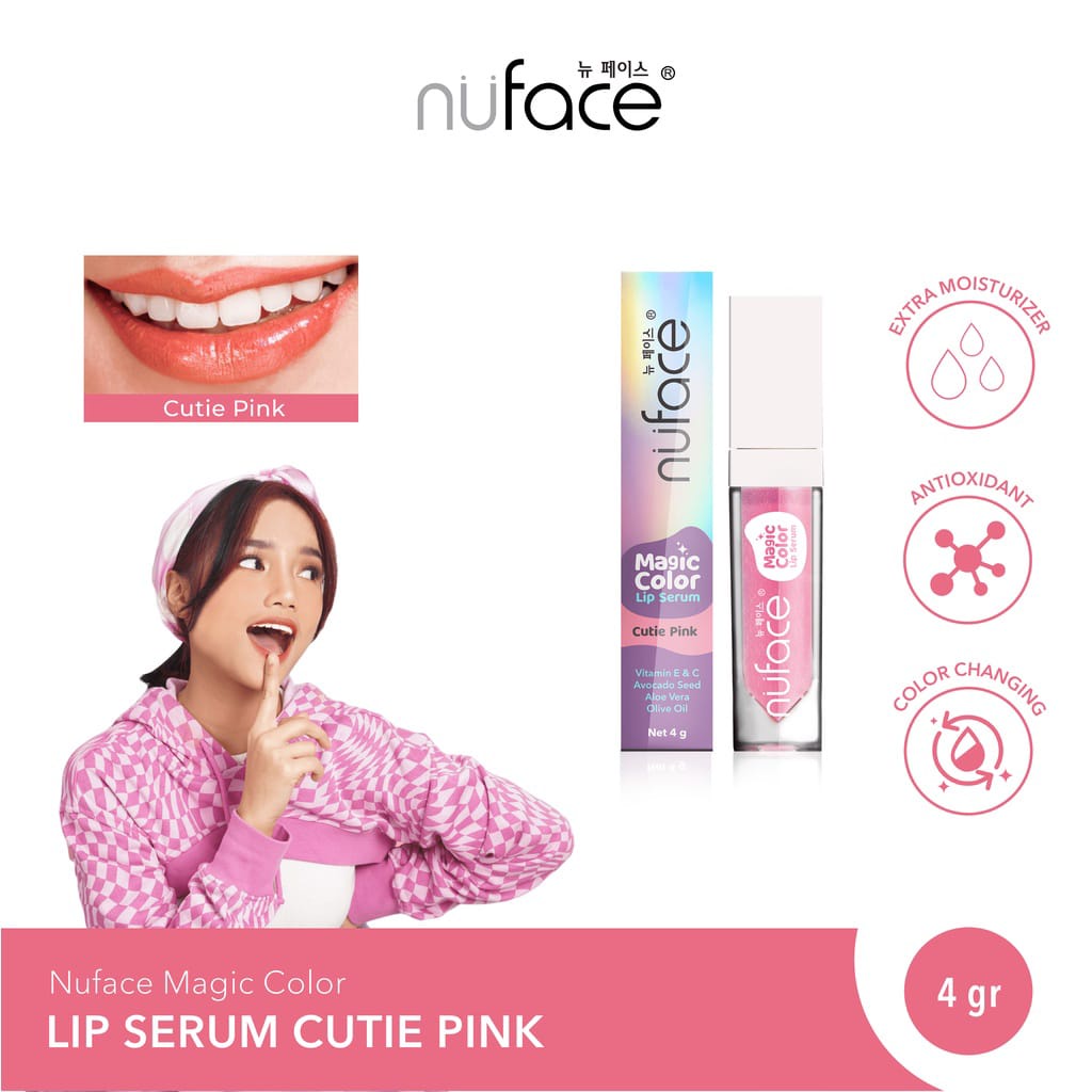 Jual Nuface Magic Color Lip Serum | Shopee Indonesia