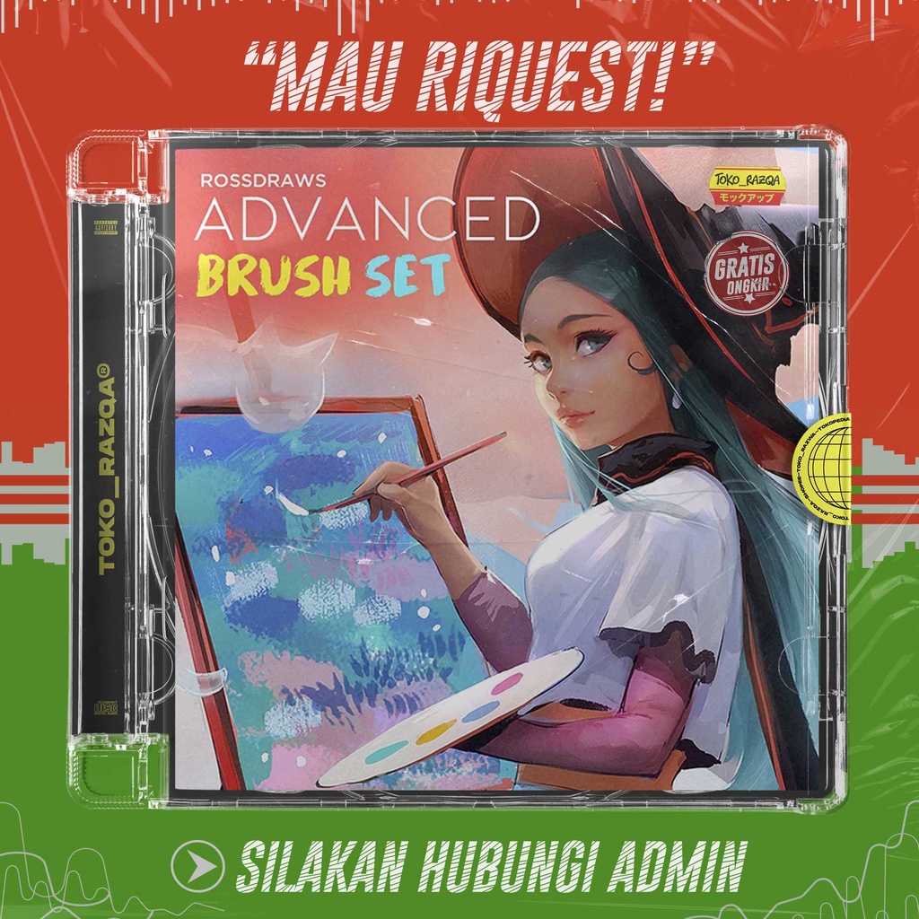 Jual RossDraws - Advanced Brush Set 2022 For Photoshop PS BRUSHES | Shopee Indonesia