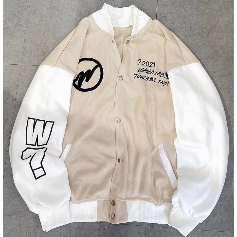 Jual JAKET BASEBALL VARSITY WANNA LAB - JAKET VARSITY OVERSIZE STYLE ...