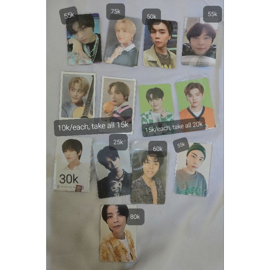 Jual NCT Dream 127 photocard All About Haechan Jungwoo Johnny Jaemin ...