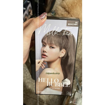 Jual MISE EN SCENE HELLO BUBBLE MILK TEA GREY NEW HAIR COLOR | Shopee ...