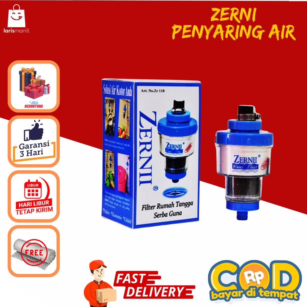 Jual Alat Penyaring Air Kotor Zerni / Saringan Air Keruh / Filter Air ...