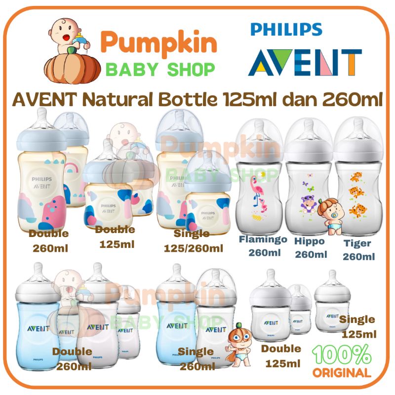 Jual Philips Avent Natural Bottle Botol Susu Avent Ppsu 125ml 260ml