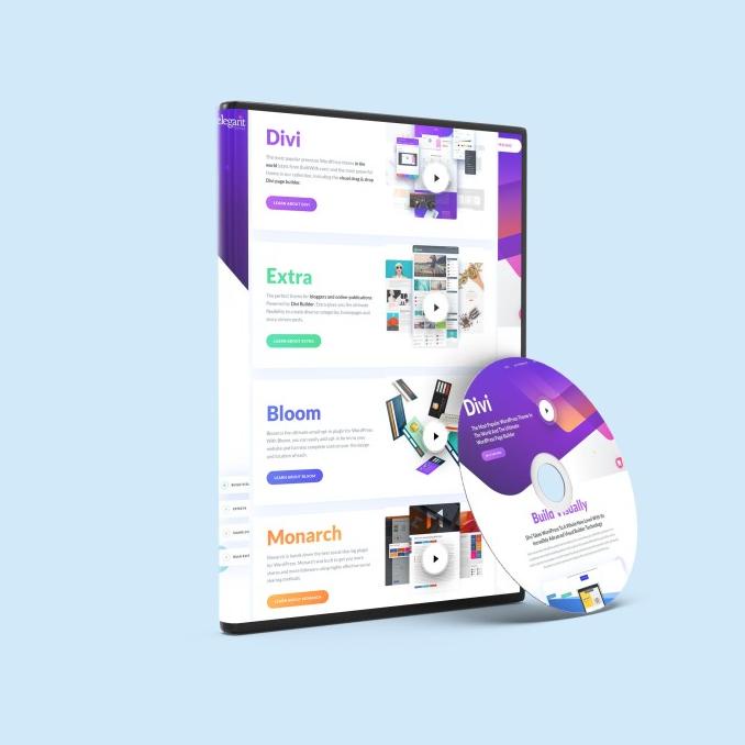 Jual All Elegantthemes Products Divi Extra Theme Monarch Bloom Plugin ...