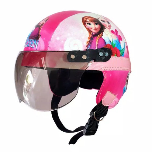 Jual Helm Anak Unyu-unyu Model Retro Karakter Frozen [1 - 4 Tahun ...