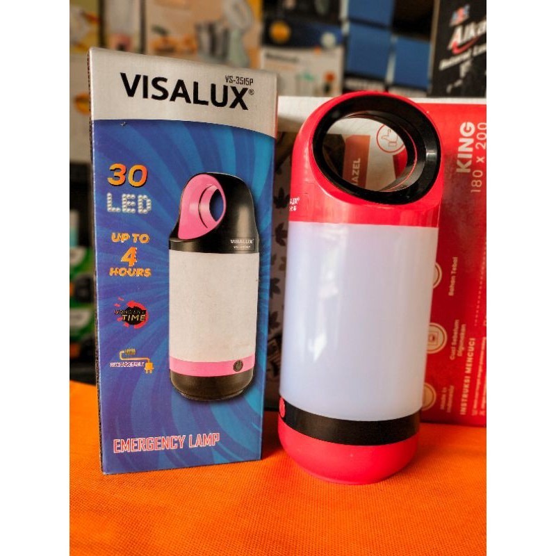 Jual Visalux Senter Lampu Emergency Charge VS-3515 | Shopee Indonesia