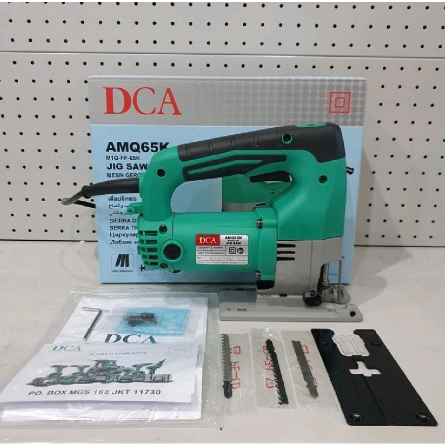 Jual DCA QUICK SYSTEM JIG SAW AMQ65K Gergaji Mesin AMQ 65K | Shopee ...