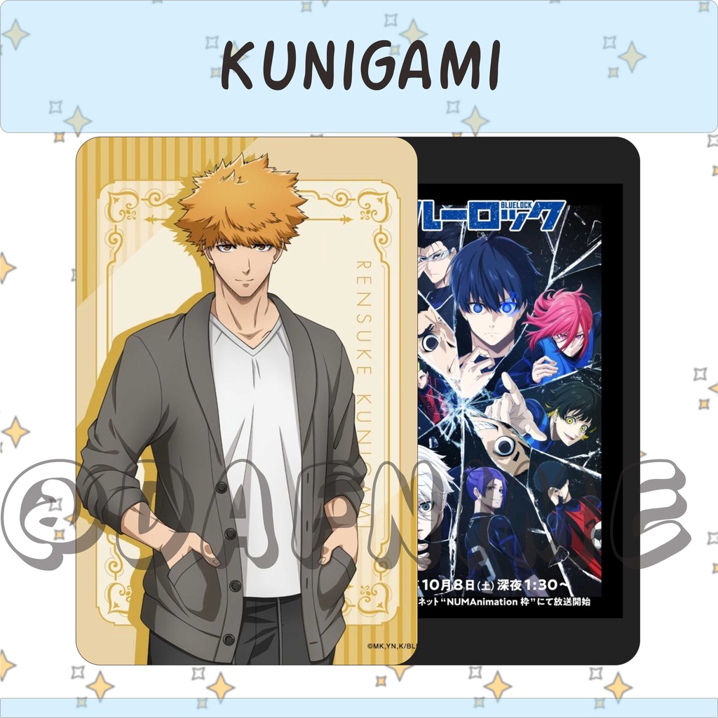 Jual BLUE LOCK PAJAMAS EDITION PHOTOCARD ANIME | Shopee Indonesia