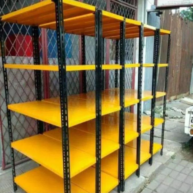 Jual Rak Gudang Besi 5Susun Lebar 40 Cm Panjang 1Meter Tinggi 2 Meter ...