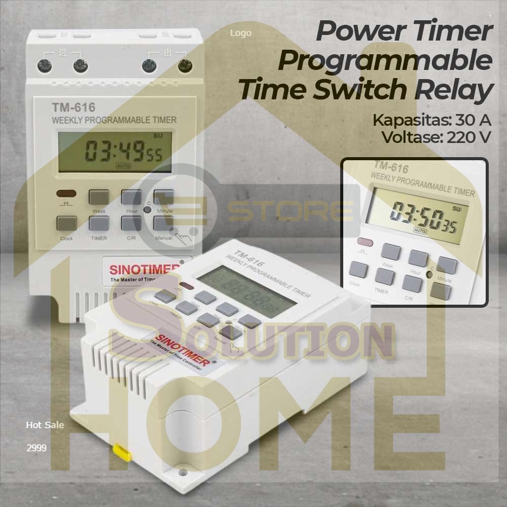 Jual HSS TOOLS - SINOTIMER Power Timer Programmable Time Switch Relay ...