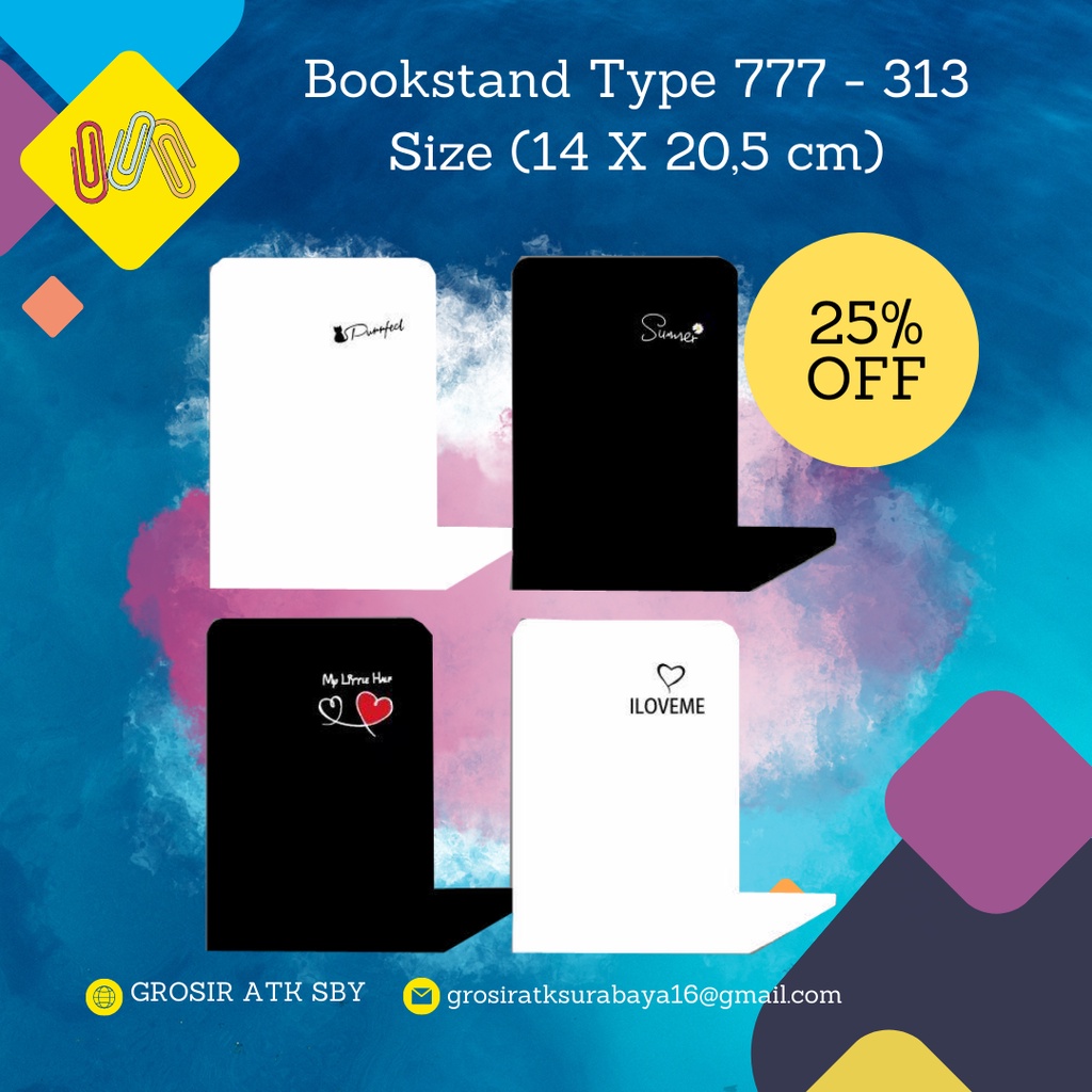 Jual Stand Buku / Penyangga Buku / Bookstand Type 777 - 313 (Harga ...
