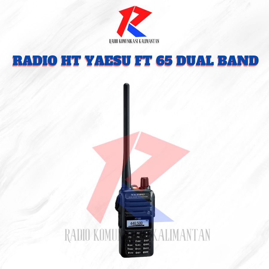 Jual RADIO HT YAESU FT 65 DUAL BAND | Shopee Indonesia