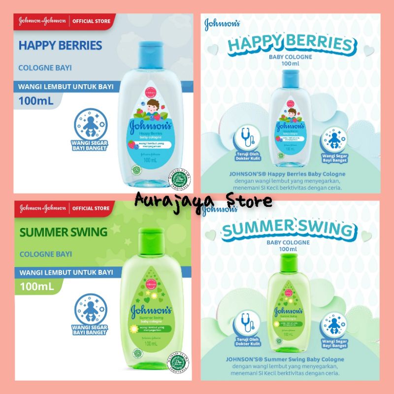 Jual JOHNSONS BABY COLOGNE 100ml | Shopee Indonesia